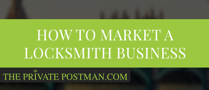 Leaflet distribution for locksmiths in London | The Private Postman